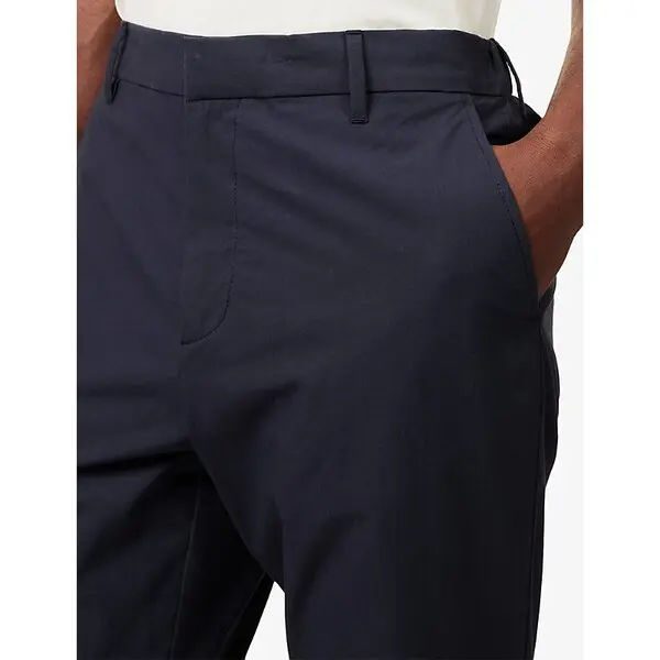 Sunspel Straight-leg Cotton Poplin Trousers