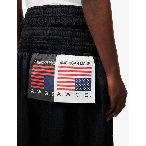 AWGE Stacked Woven-jersey Shorts