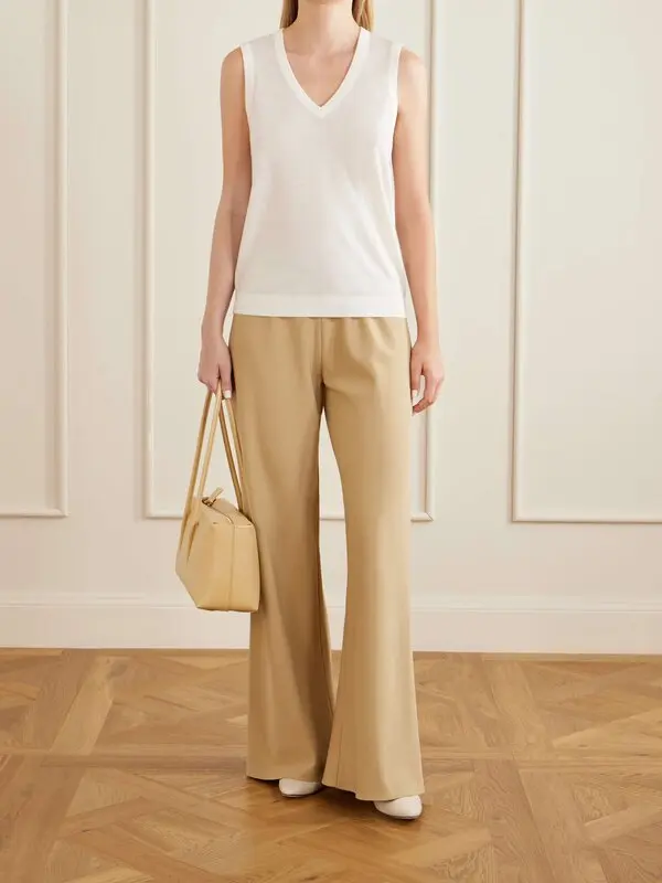 Theory Ribbed Wool Tank