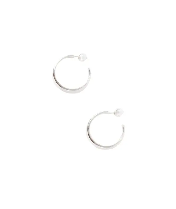 SOPHIE BUHAI Sterling Hoop Earrings - Silver