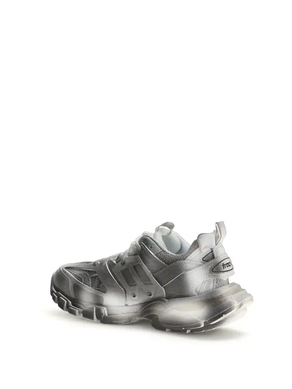 Balenciaga Track Stencil Sneakers - Gray