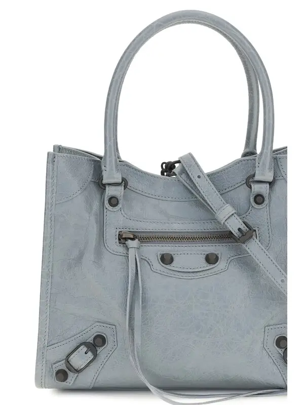 Balenciaga Le City Tote Mini Handbag - Blue