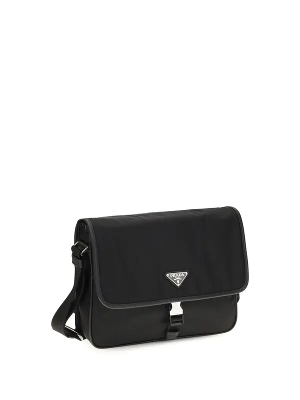 Prada Re-nylon And Saffiano Shoulder Bag