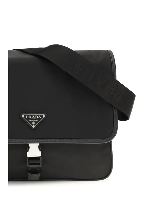Prada Re-nylon And Saffiano Shoulder Bag