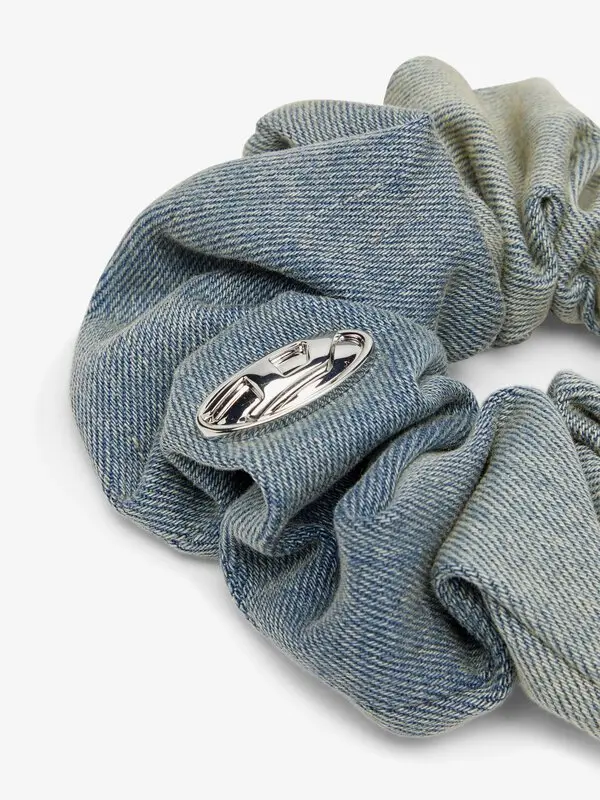 DIESEL® Denim Bangle Scrunchie Hair Tie