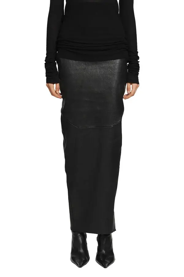 Rick Owens Tower Dirt Pillar Skirt