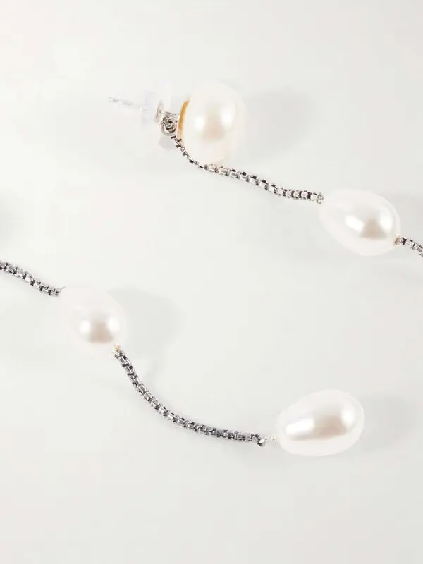 SOPHIE BUHAI Sterling And Pearl Earrings