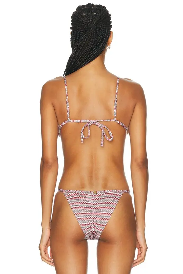 BANANHOT Emi Lynn Bikini Top In Pink