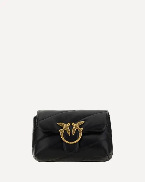 Pinko Love Baby Shoulder Bag - Black