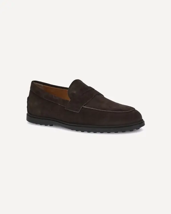 TOD'S Suede Loafers