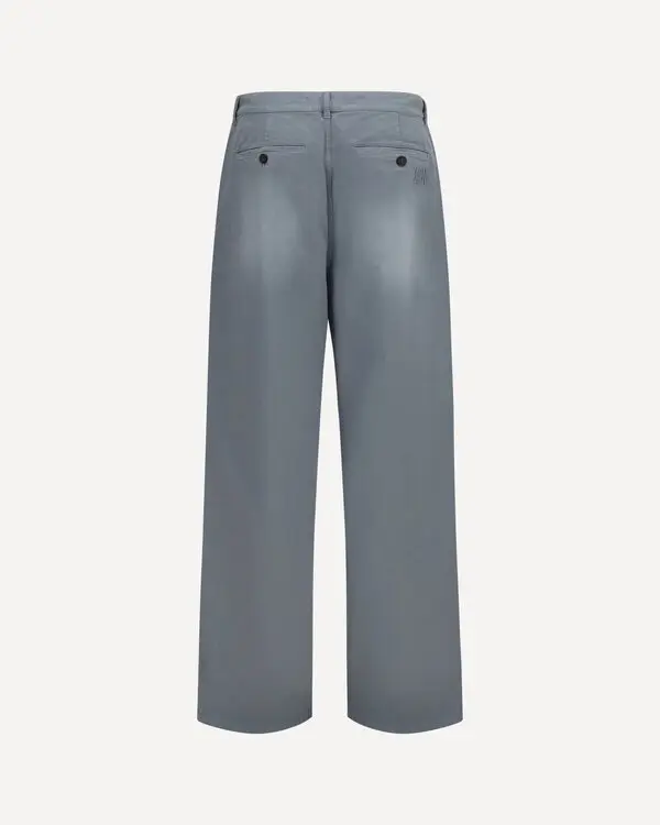 Miu Miu Garment-dyed Wide-leg Pants
