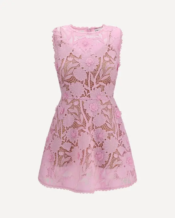 SELF-PORTRAIT Short Lace Dress