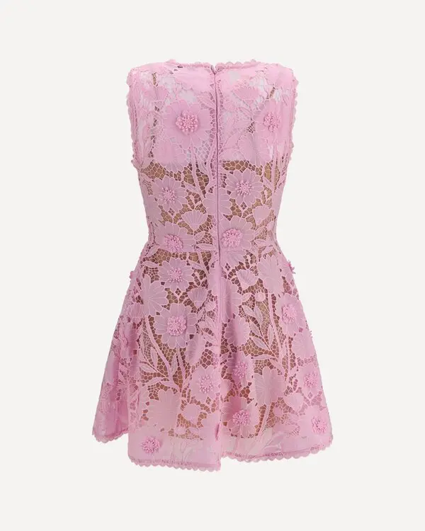 SELF-PORTRAIT Short Lace Dress