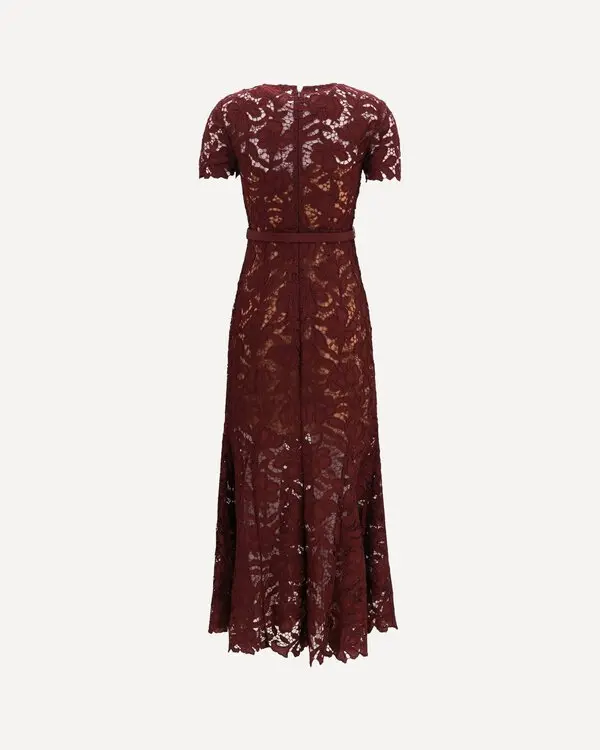 SELF-PORTRAIT Midi Lace Dress