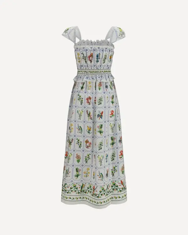 Farm Rio Floral Print Maxi Dre