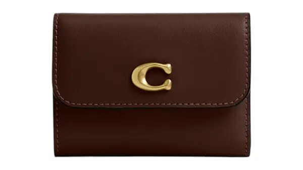 COACH Essential Card Holder Wallet - Maple
