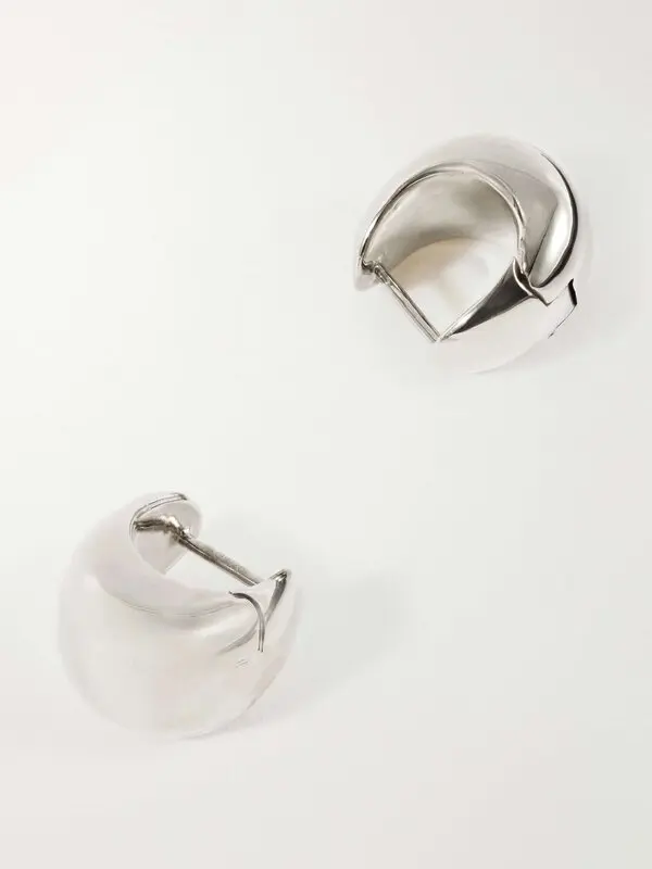 Lié Studio The Violet Sterling Hoop Earrings