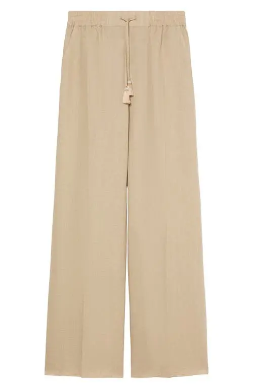 Marina Rinaldi Mrs. Comma Wide Leg Flax Linen Pants