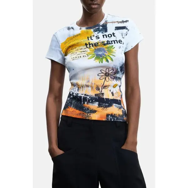 Desigual Rib Top