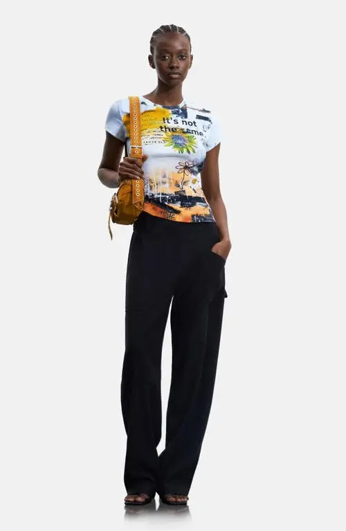 Desigual Rib Top