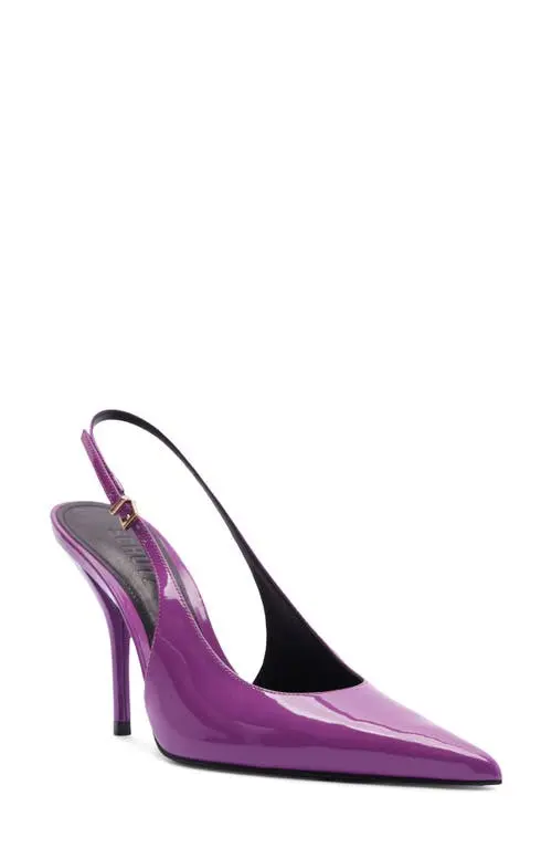 Schutz Liora Slingback Pointed Toe Pump - Viola