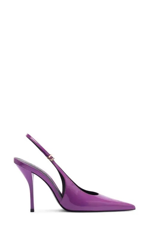 Schutz Liora Slingback Pointed Toe Pump - Viola