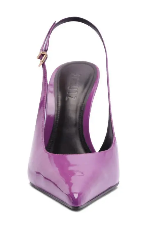 Schutz Liora Slingback Pointed Toe Pump - Viola