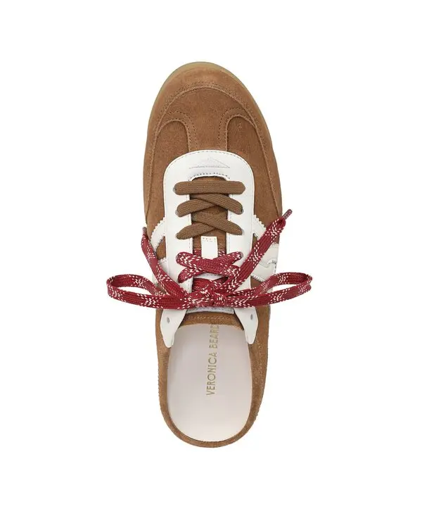Veronica Beard Nicoline Mule Sneakers - Chestnut