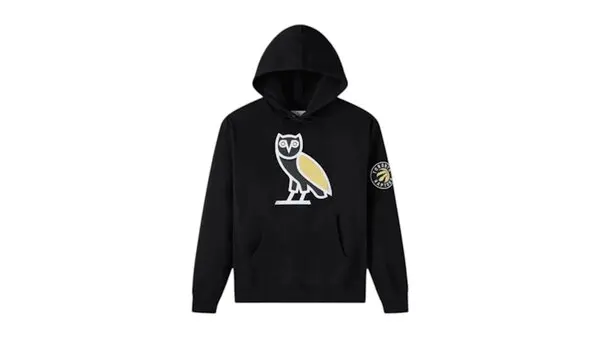 OVO X Nba Toronto Raptors Og Owl Hoodie - Black