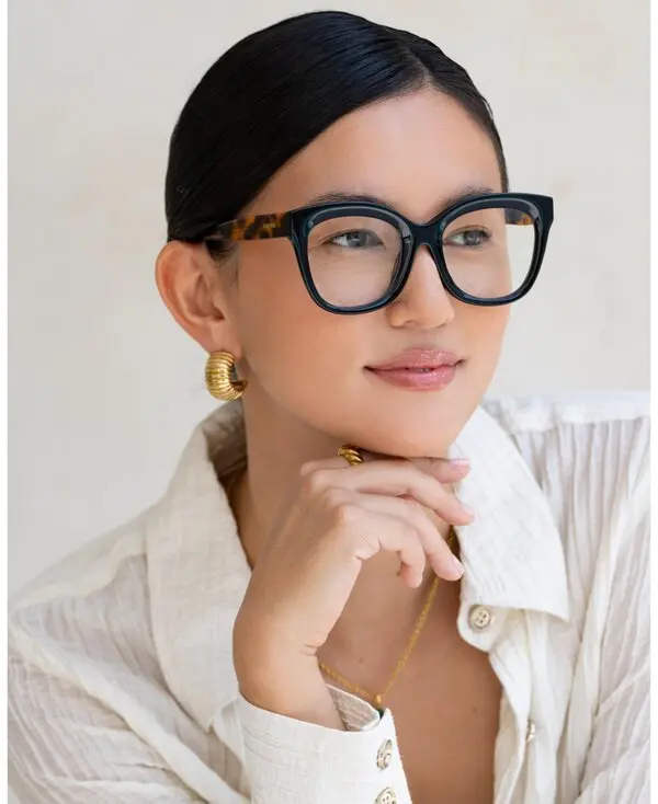 FREYRS EYEWEAR Naples Tortoiseshell Round Full Rim Eyeglasses - Tortoise.