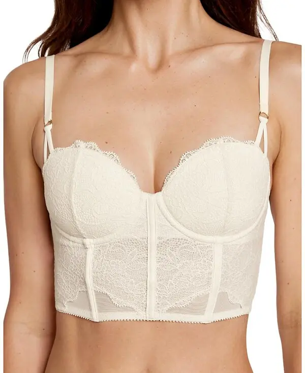 Pepper Lace Corset Top - Ecru