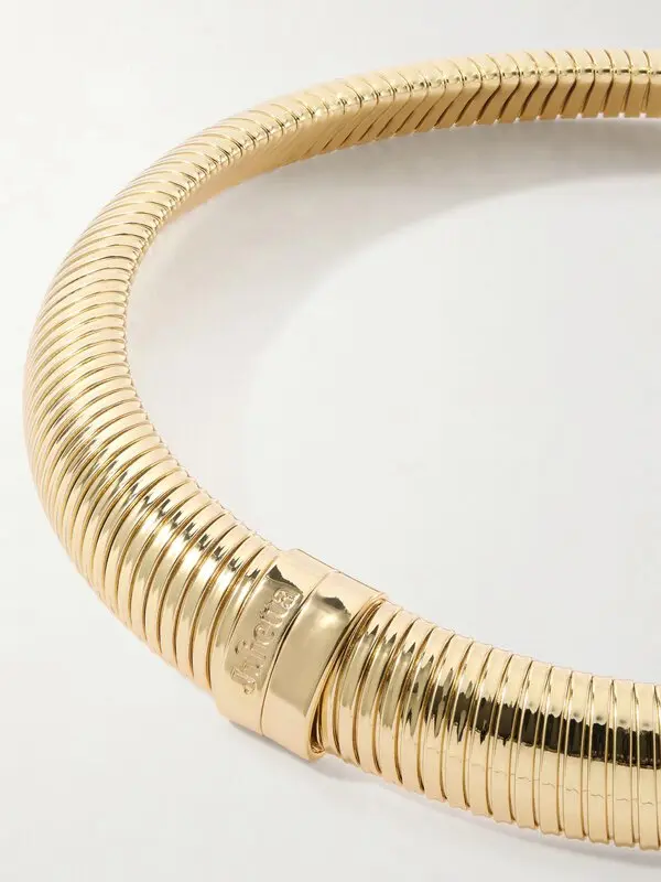 JULIETTA Opyum Pleated Moonstone Necklace