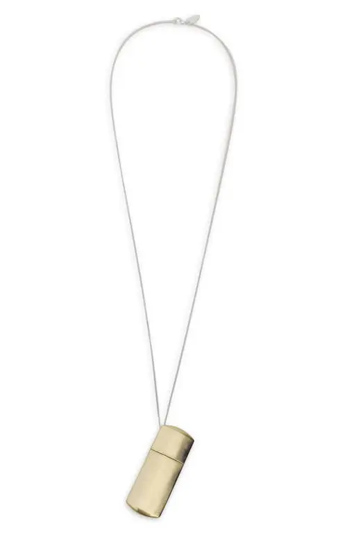 Mango Locket Pendant Necklace