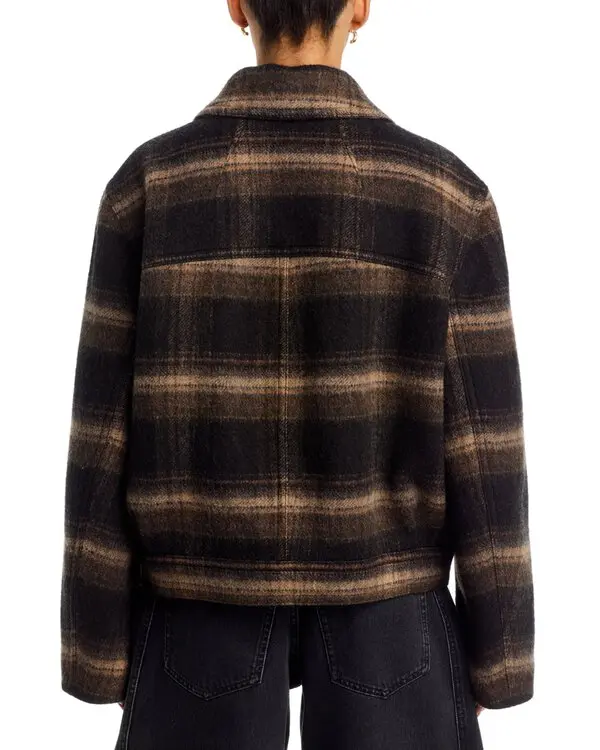 Isabel Marant Étoile Galeane Checked Jacket - Black/khaki