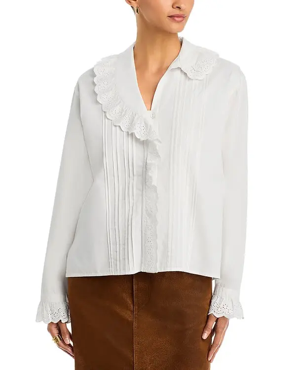 Isabel Marant Étoile Nomia Embroidered Blouse - White