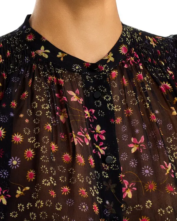 Isabel Marant Étoile Florine Blouse - Black/ecru