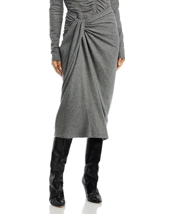 Isabel Marant Étoile Jeldia Skirt - Grey