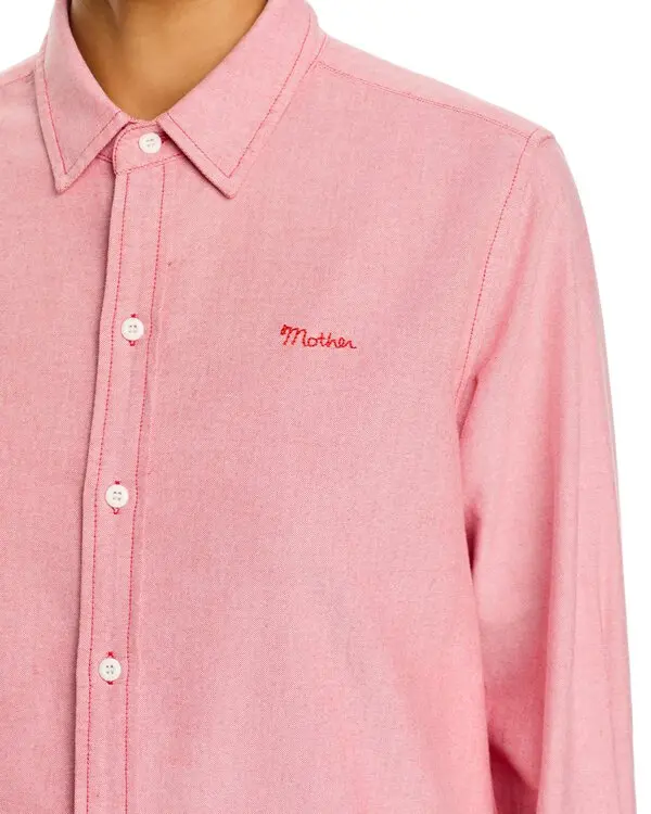 MOTHER The Bestie Button Front Shirt