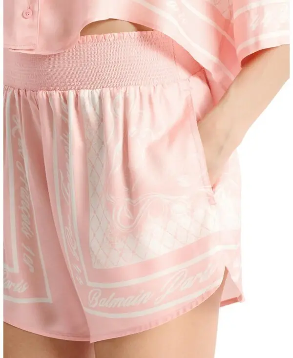 Balmain Printed Foulard Pyjama Shorts