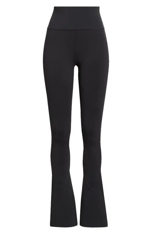 Splits59 Raquel High Waist Supplex Flare Leg Pants - Black