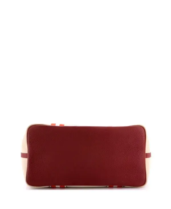 Hermès Pursangle Tote Canvas With Leather - Neutral