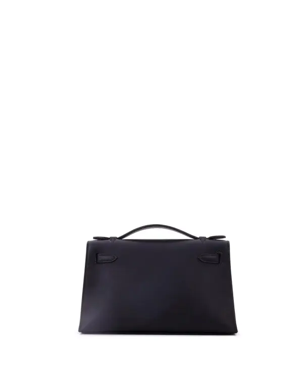 Hermès Kelly Pochette Swift - Black