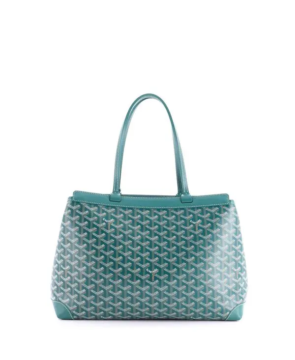 Goyard Pm Bellechasse Bag Coated Canvas - Green