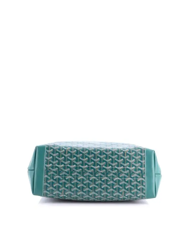 Goyard Pm Bellechasse Bag Coated Canvas - Green