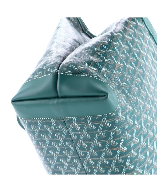 Goyard Pm Bellechasse Bag Coated Canvas - Green