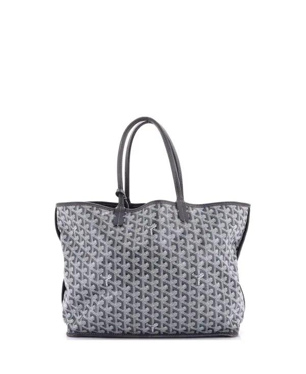 Goyard Pm Anjou Reversible Tote Coated Canvas - Gray