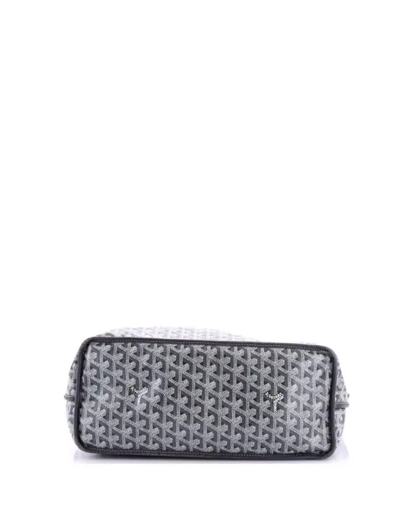 Goyard Pm Anjou Reversible Tote Coated Canvas - Gray
