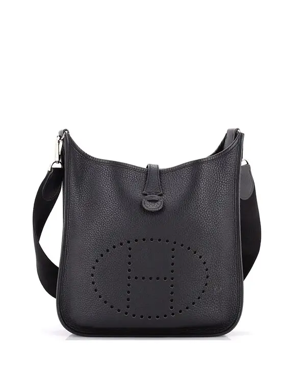 Hermès Pm Evelyne Bag Gen I Clemence - Black