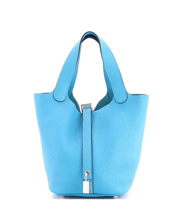 Hermès Pm Picotin Lock Bag Clemence