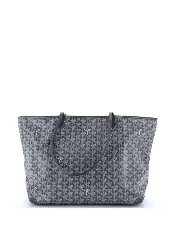 Goyard Mm Artois Tote Coated Canvas - Gray